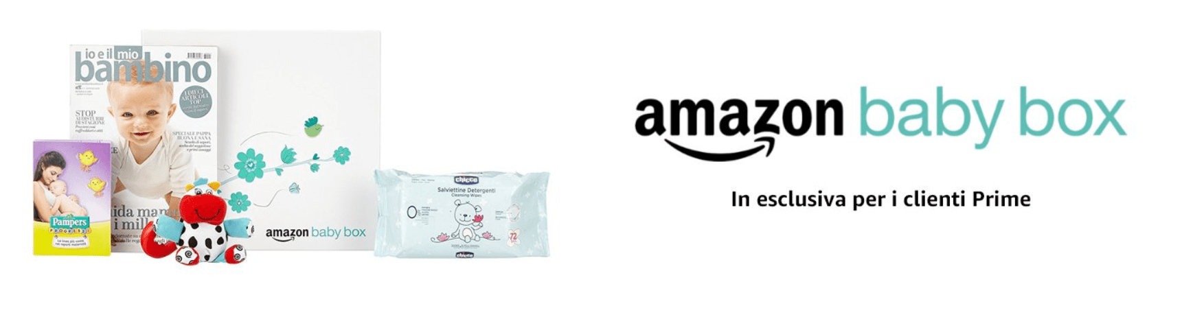 Amazon: in regalo una Baby Box se attivi una Lista Nascita